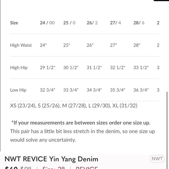 REVICE | Jeans | Nwt Revice Denim Yin Yang Zip Split Jeans | Poshmark